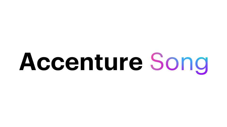 Η Accenture παρουσιάζει την Accenture Song