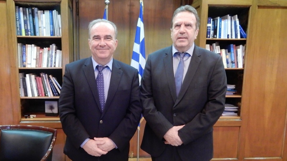 Συνάντηση ΕΣΕΕ - Παπαθανάση για παρεμπόριο και πτωχευτικό πλαίσιο