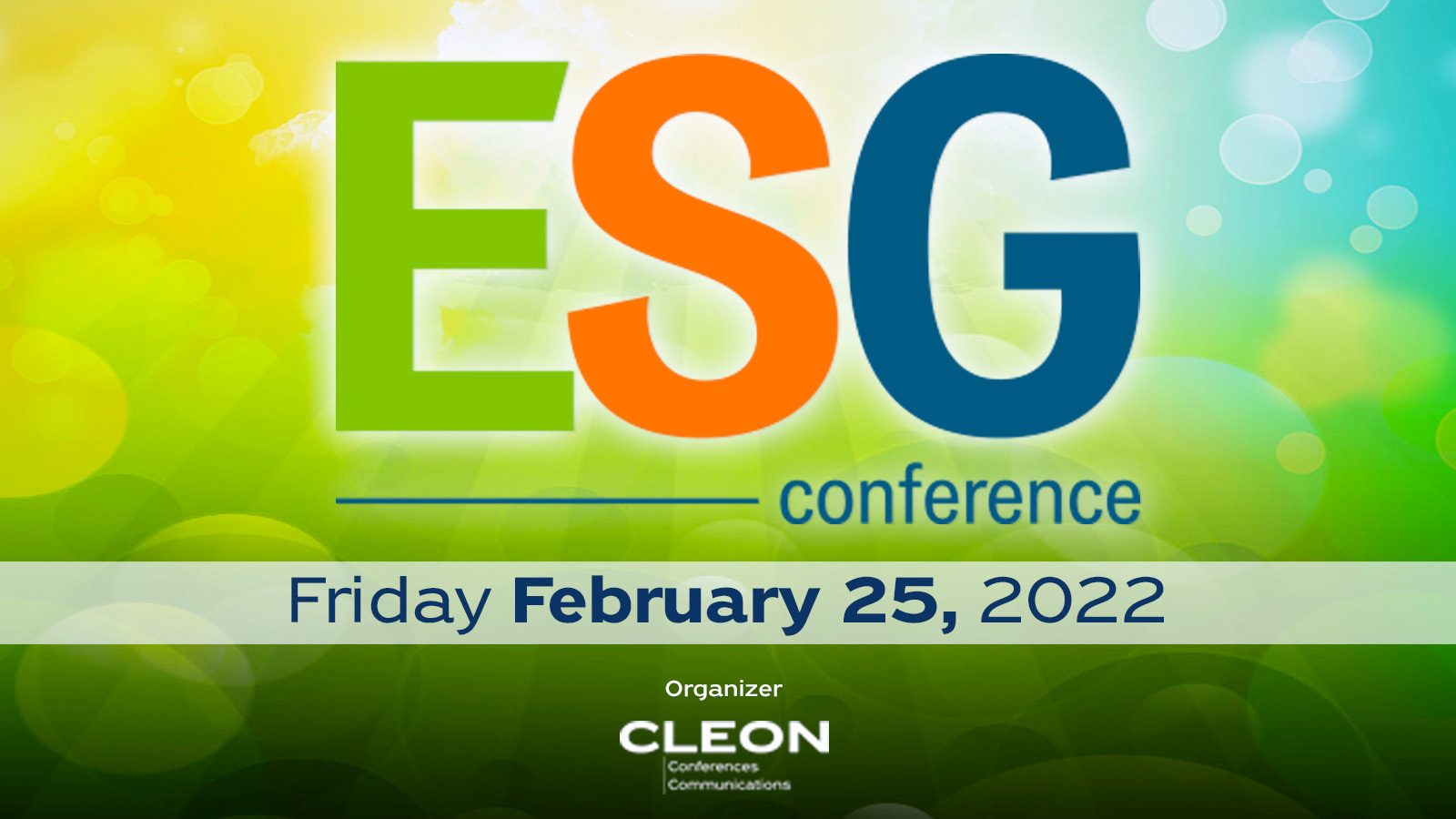 Στις 25 Φεβρουαρίου το ESG Conference