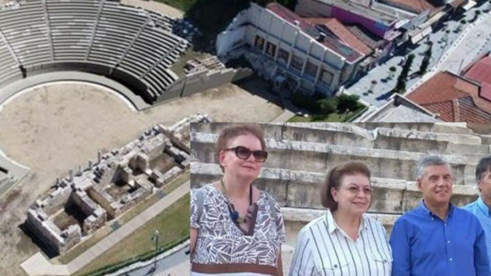Προχωρούν οι εργασίες στο Α’ Αρχαίο Θέατρο της Λάρισας - Συνάντηση ...